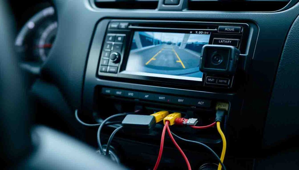 Comment brancher une caméra de recul sur autoradio facilement